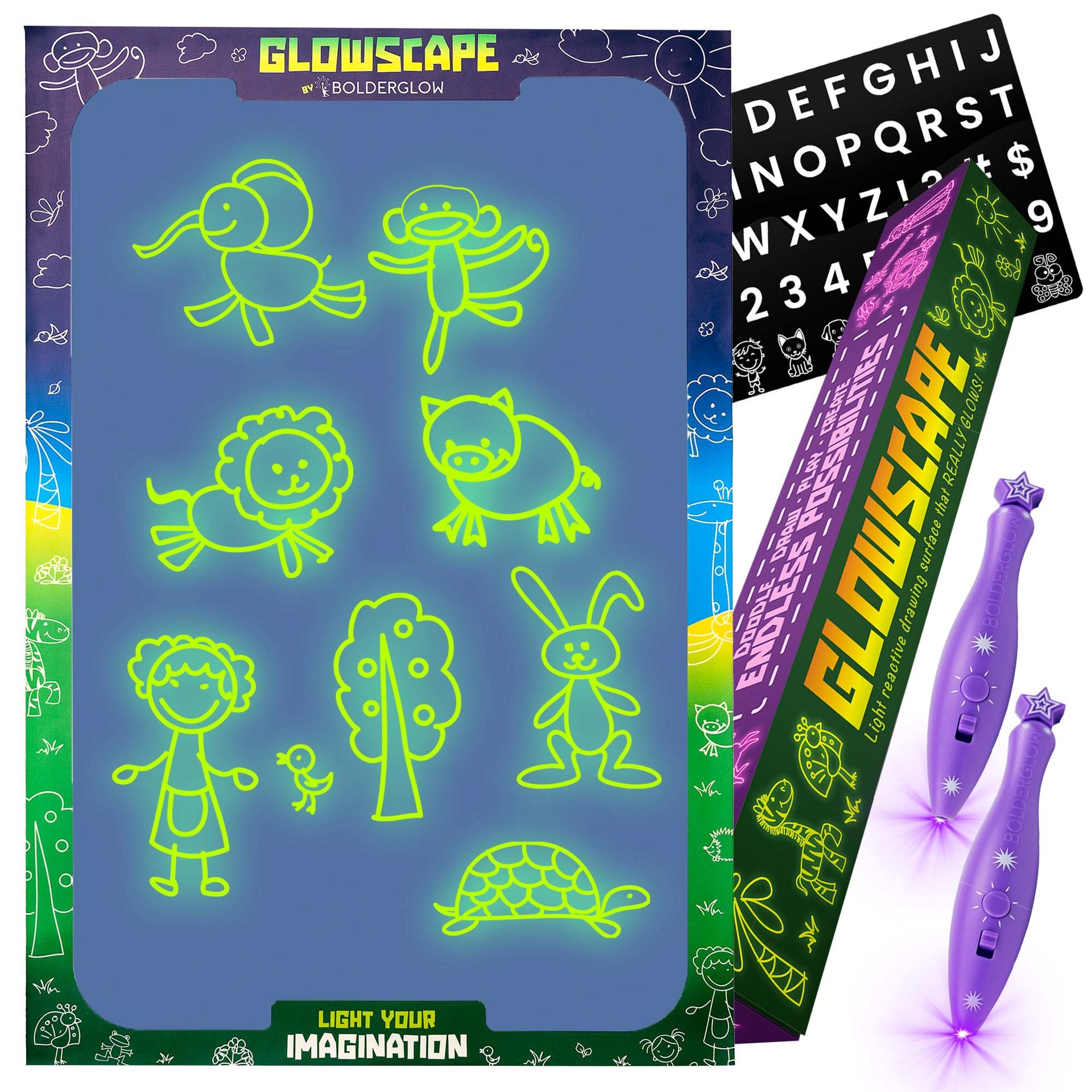 Glowscape Drawing Kit | Bolderglow